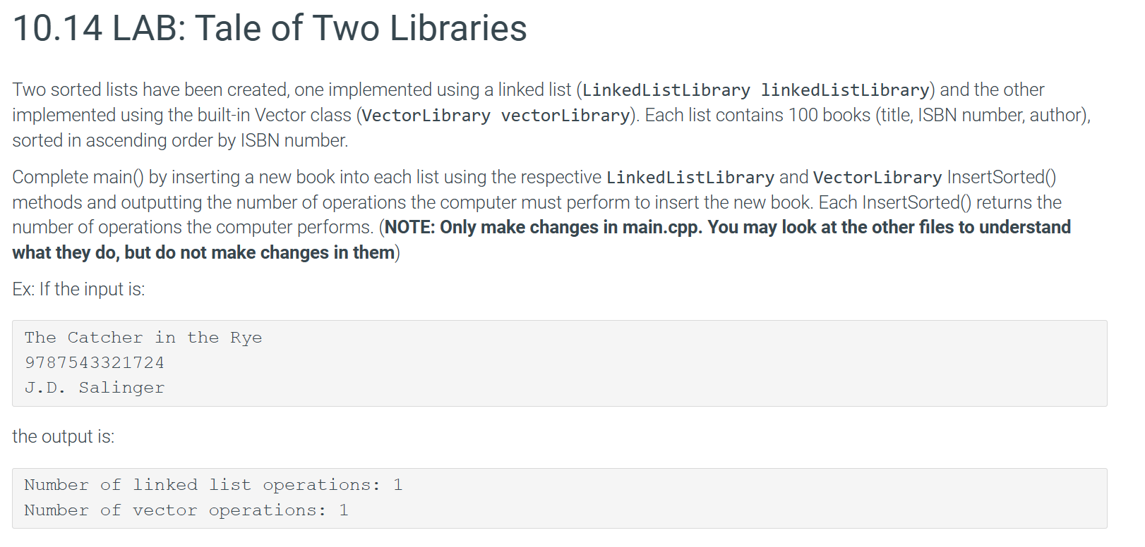 Solved Two sorted lists have been created, one implemented | Chegg.com