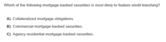 Solved A waterfall structure in a securitized bond issue: A) | Chegg.com