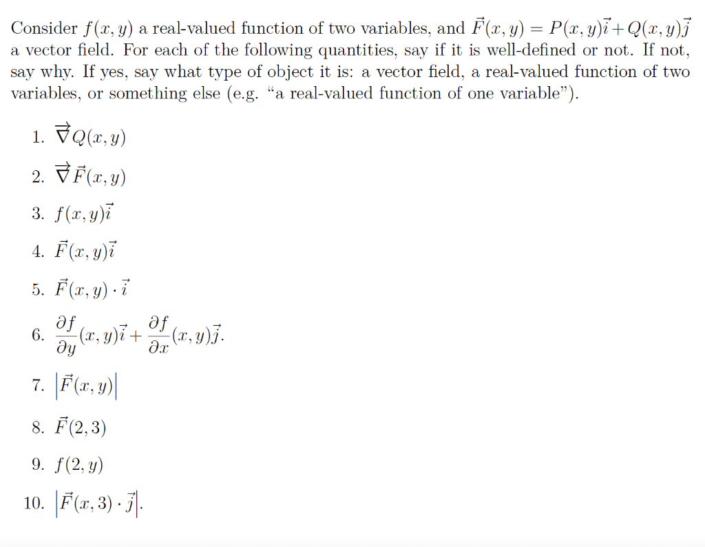 Solved Consider f(x, y) a real-valued function of two | Chegg.com