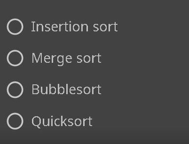 Solved 2 3 4 5 = 00 001 W N 1 1 static void sort(int[] | Chegg.com