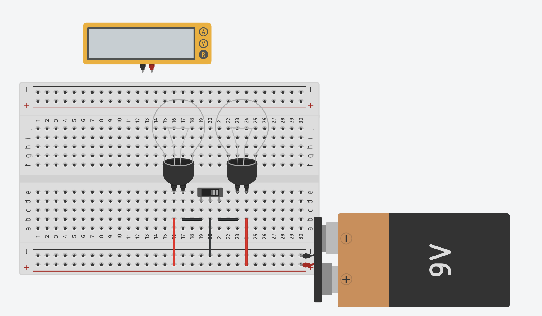 Solved Measure the current of the circuit. The switch should | Chegg.com