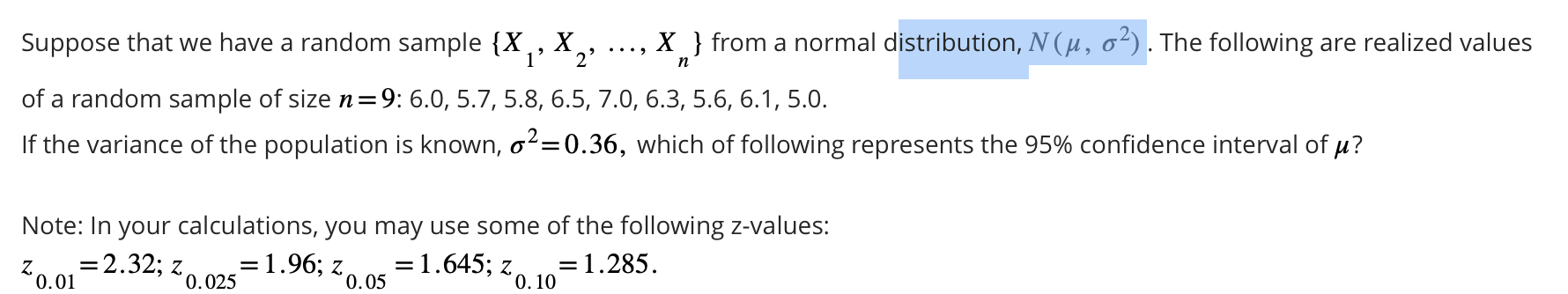 Solved Suppose that we have a random sample \\( | Chegg.com