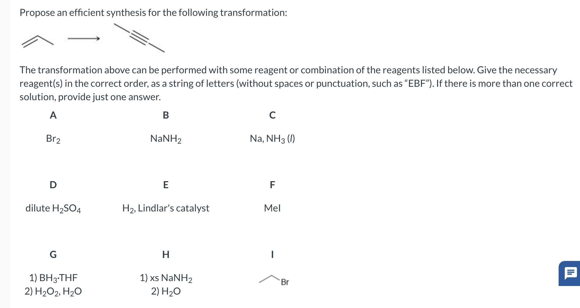 Solved Propose an efficient synthesis for the following | Chegg.com