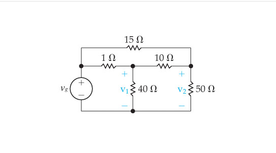 Solved Use a Δ-to-Y transformation to find the voltages v1 | Chegg.com