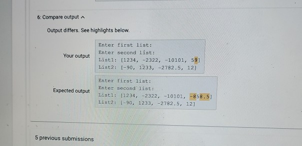 Solved 19.15 Homework5 P2 Write a program that will take two | Chegg.com