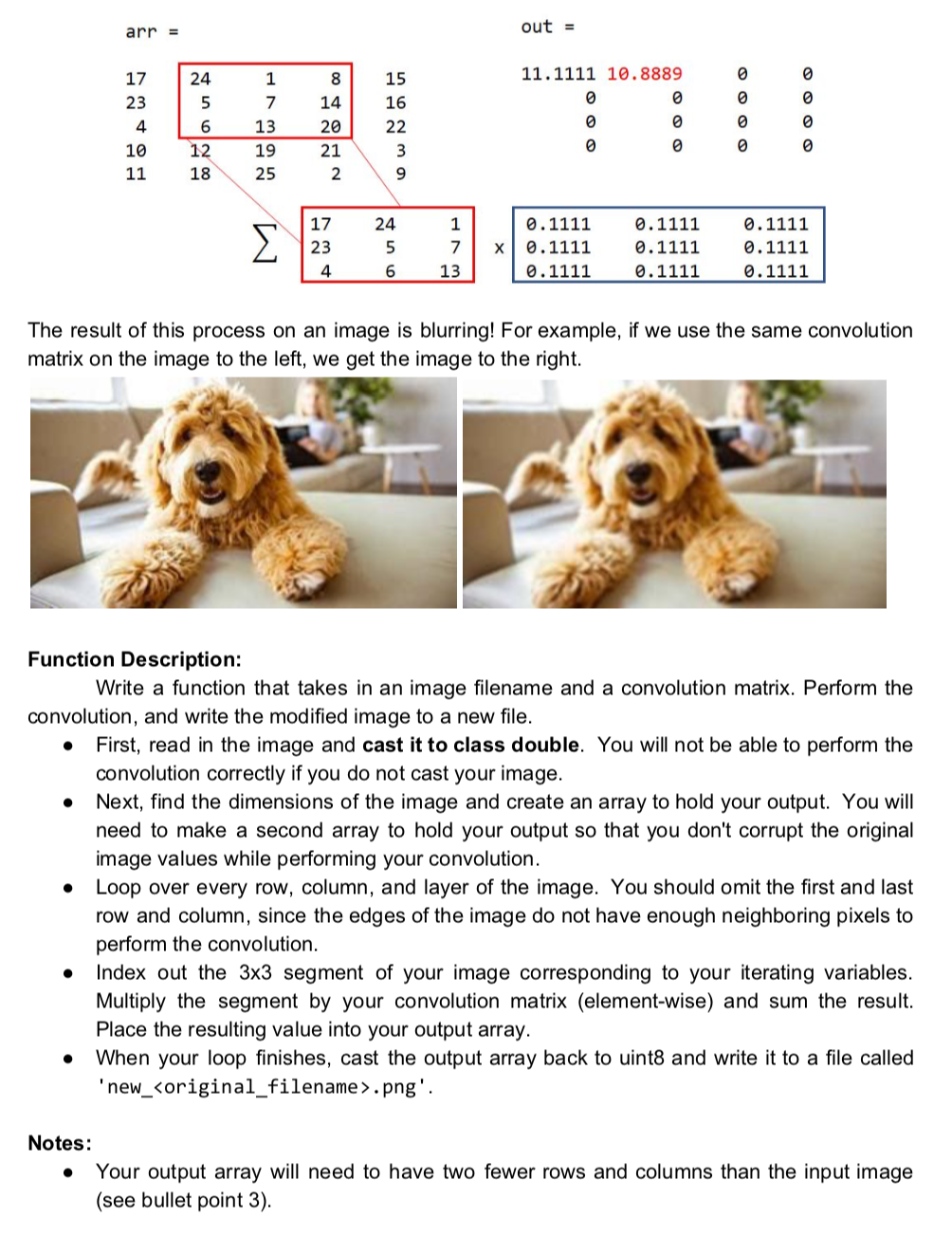 Solved Function Name: areYouBlind Inputs: 1. (char) The | Chegg.com