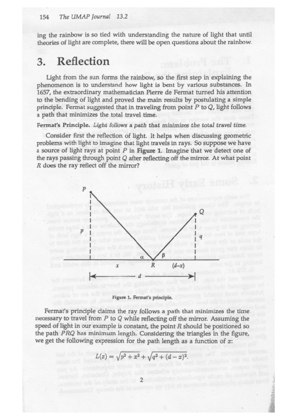 Solved Start reading at 3. Reflection and solve the 2 | Chegg.com