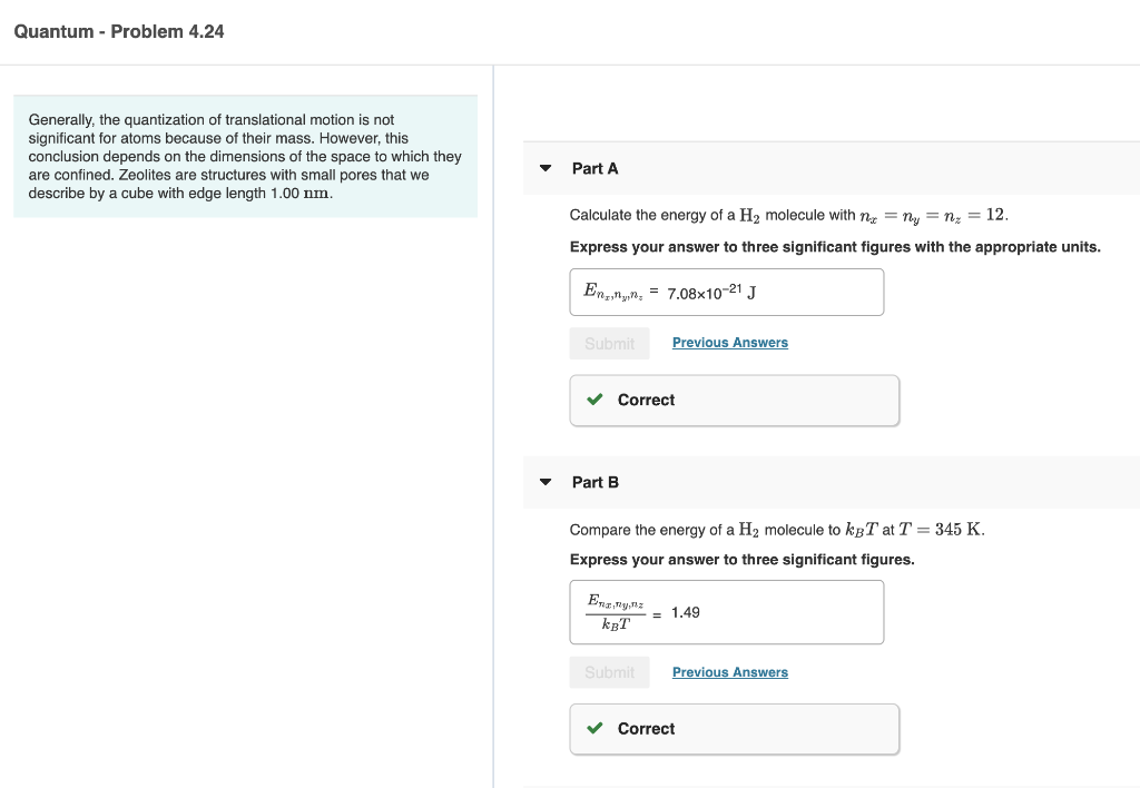 Solved Quantum - Problem 4.24 Generally, the quantization of | Chegg.com