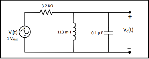 Solved Calculate the center frequency (f0), two | Chegg.com