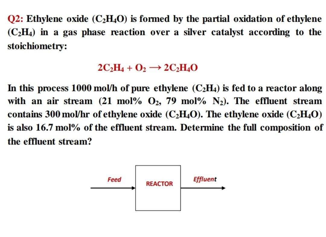 solved-q2-ethylene-oxide-c2h40-is-formed-by-the-partial-chegg