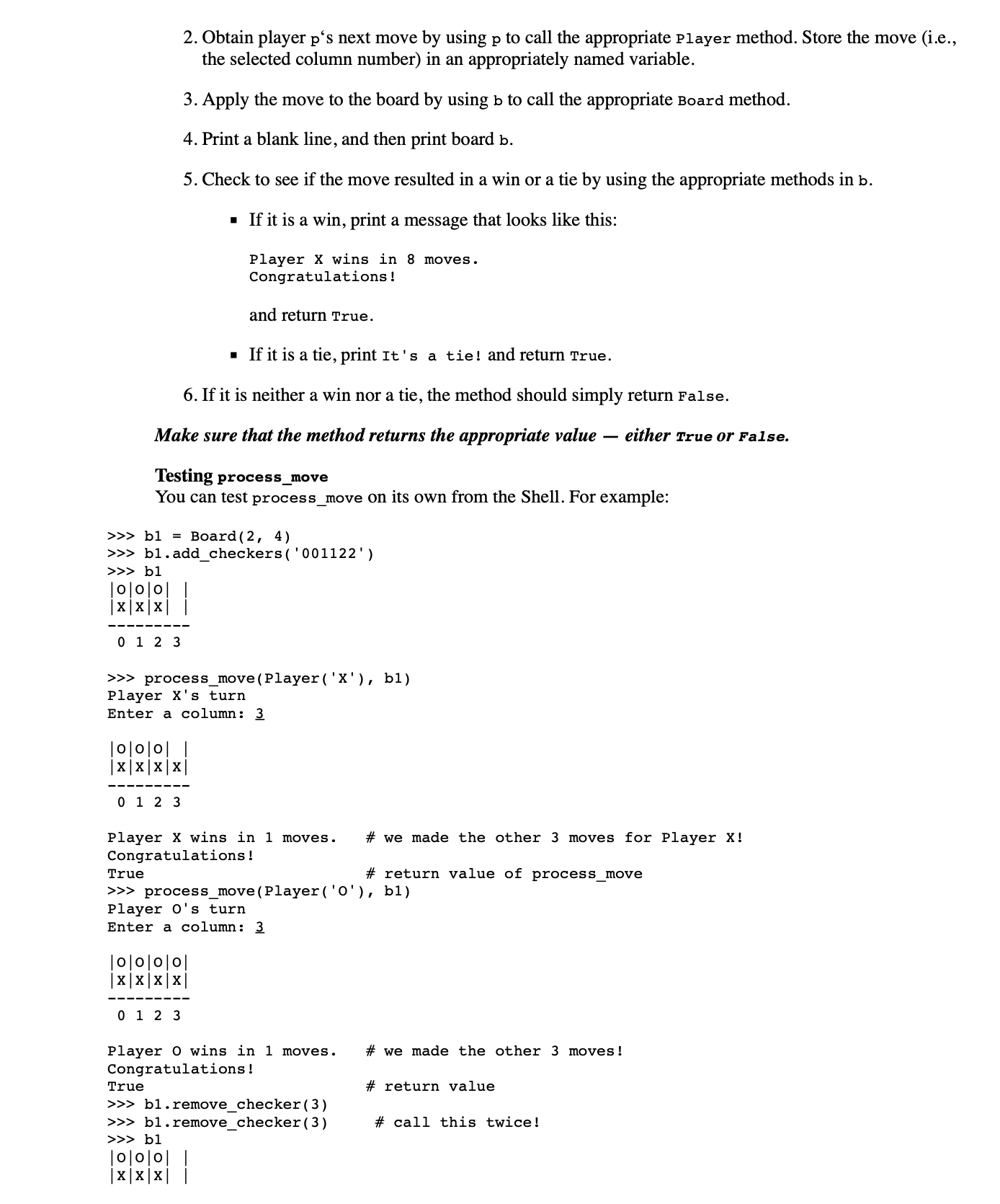 Solved Problem 3: Playing the game! 5 points; pair-optional | Chegg.com