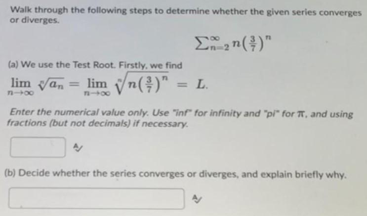 Solved Walk through the following steps to determine whether | Chegg.com
