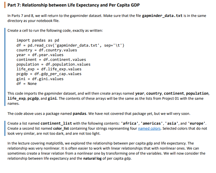 Population with data set. YOU CAN MAKE UP DATA | Chegg.com