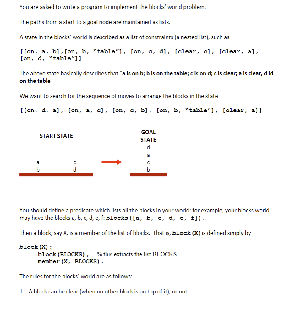 You Are Asked To Write A Program To Implement The 