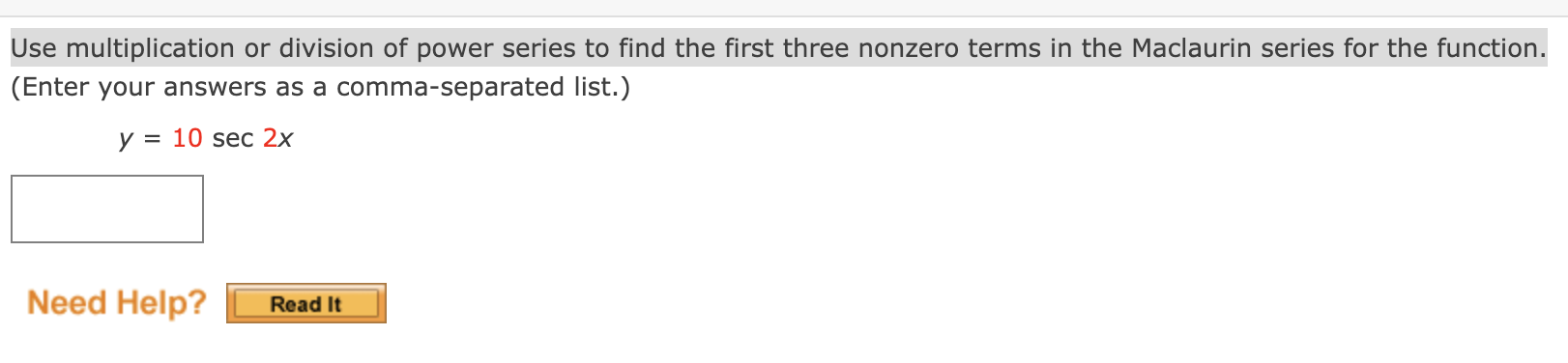 Solved Use multiplication or division of power series to | Chegg.com