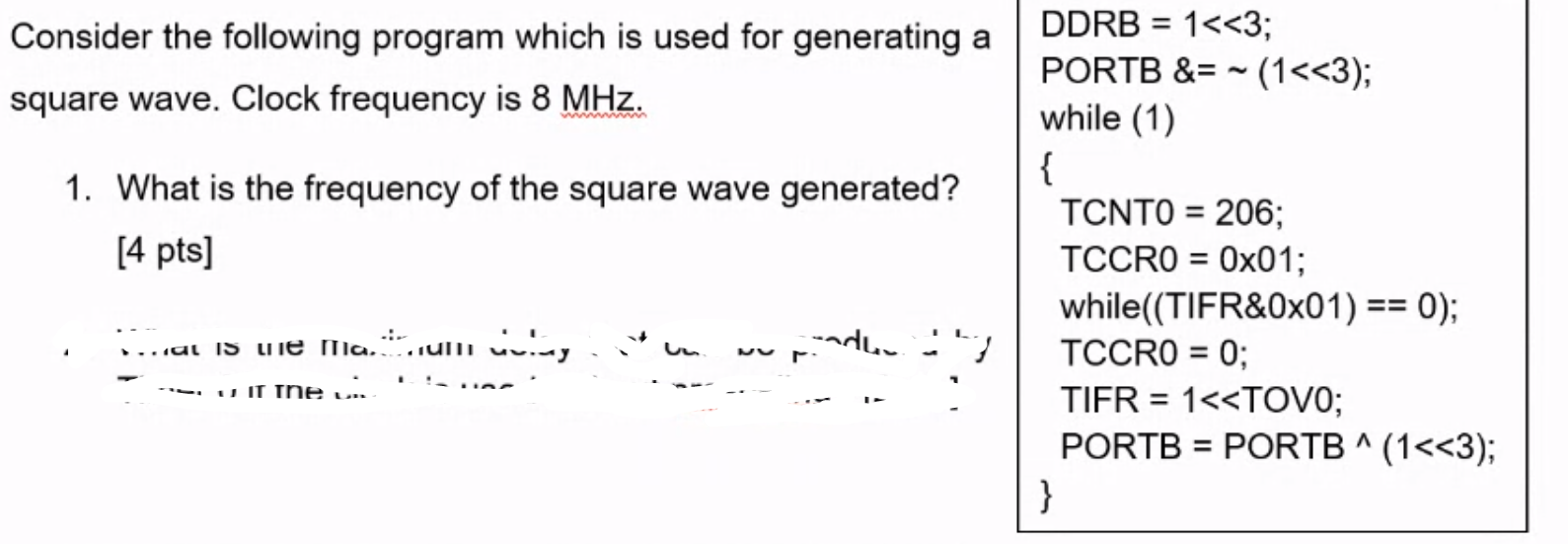 Solved = Consider the following program which is used for | Chegg.com