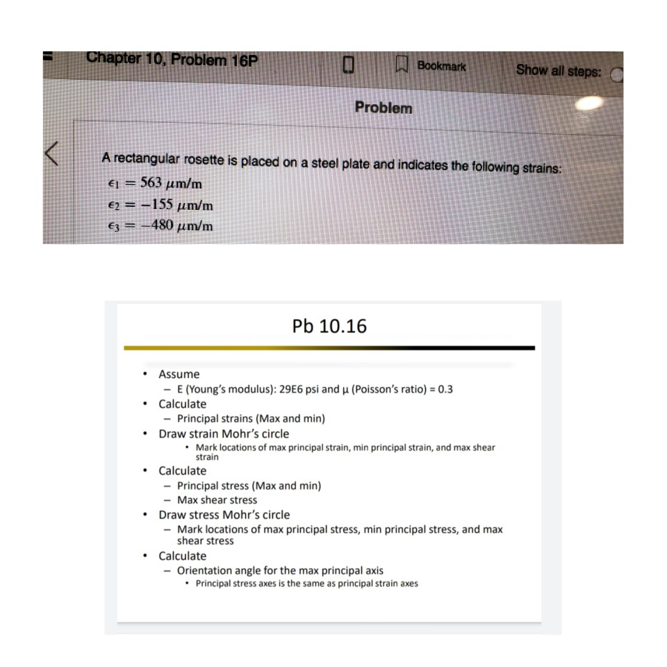 Solved Chapter 10. Problem 16P W Bookmark Show all steps: | Chegg.com Solved Chapter 10. Problem 16P W Bookmark Show all steps: | Chegg.com