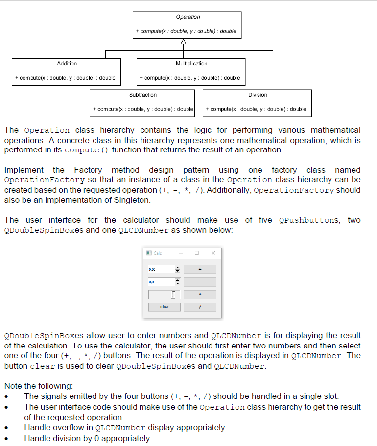 Solved Hi, ﻿I'm new to Qt creator, so please give me clear | Chegg.com