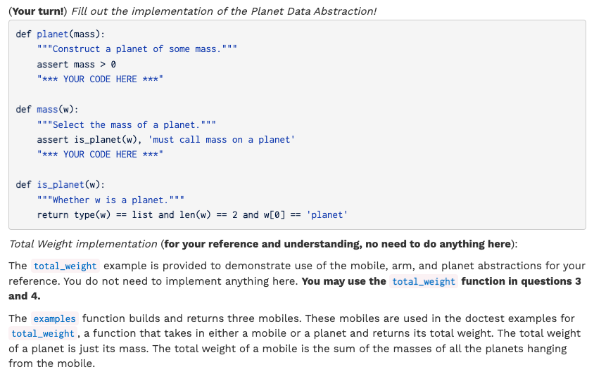 Solved Below are the implementations of the various data | Chegg.com