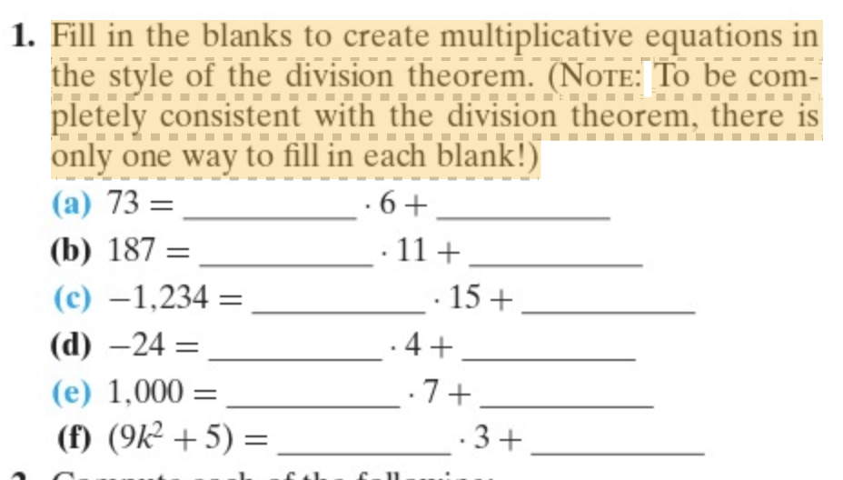 Solved Fill in the blanks to create multiplicative equations | Chegg.com