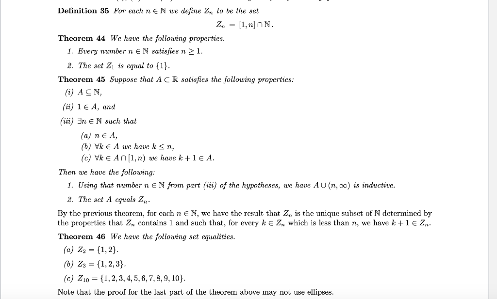 Solved Please prove theorem 47 and theorem 48 use previous | Chegg.com