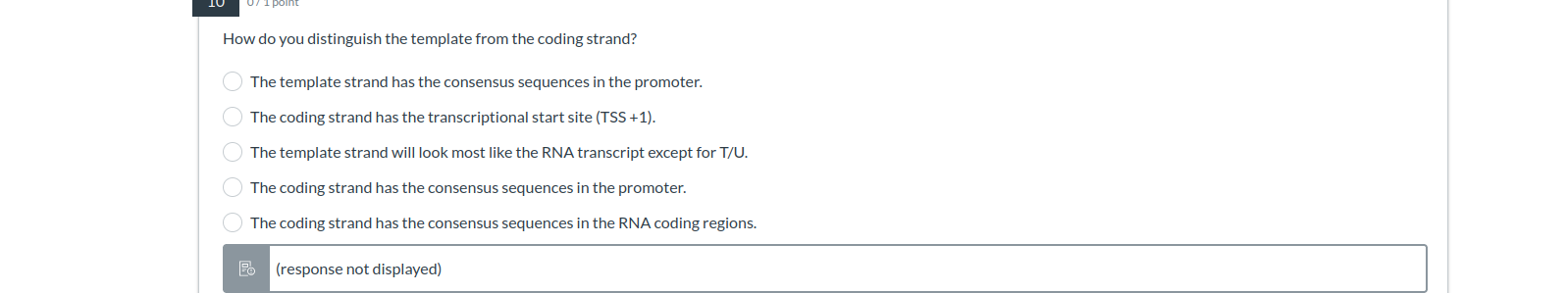 High Quality SOLUTION How do you distinguish the template from the coding | Chegg.com