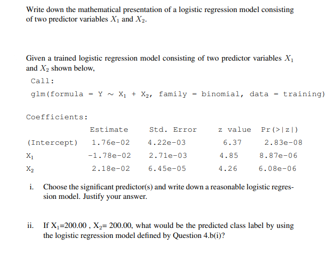 Write down the mathematical presentation of a | Chegg.com