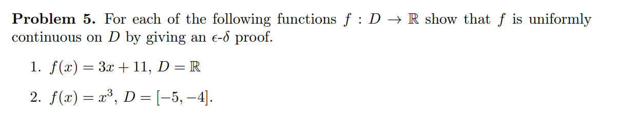 Solved This is the real analysis question. Please write down | Chegg.com