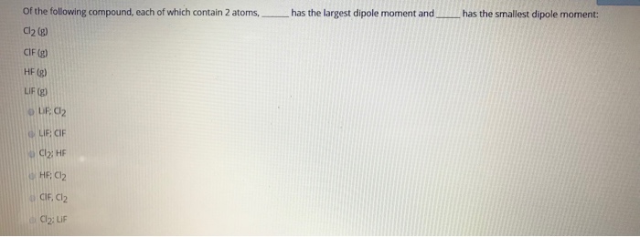 Solved of the following compound, each of which contain 2 | Chegg.com