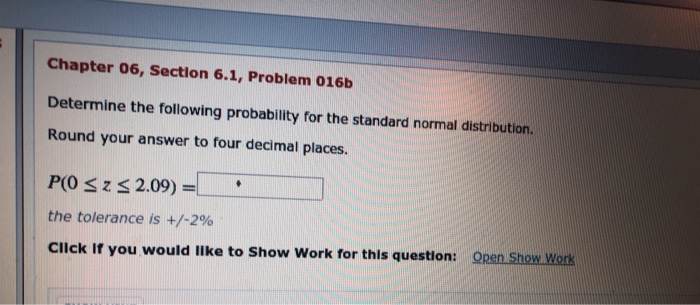 Solved Chapter 06, Section 6.1, Go Tutorlal Problem 013 | Chegg.com