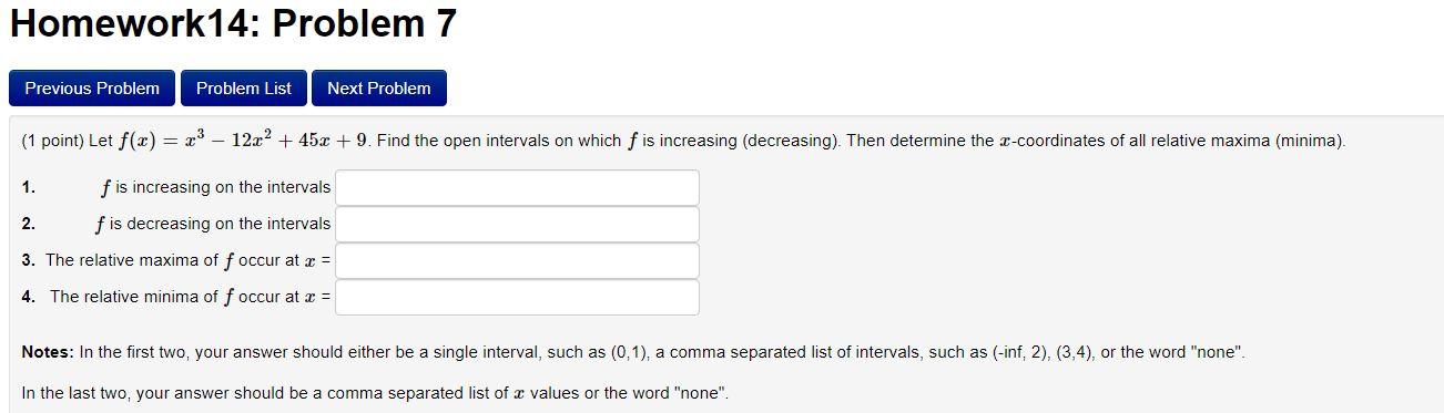 Solved Homework14: Problem 7 Previous Problem Problem List | Chegg.com