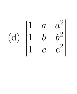 Solved ∣∣111abca2b2c2∣∣ | Chegg.com