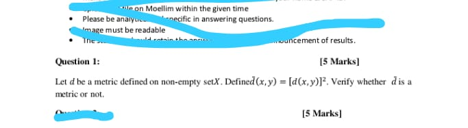Solved Idrotain the toon Moellim within the given time | Chegg.com