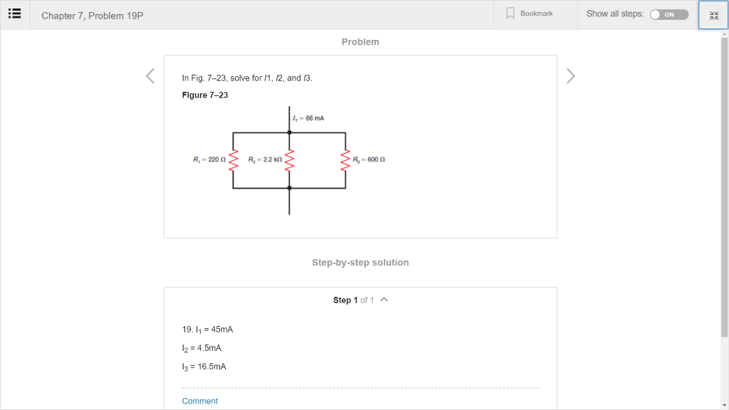 Solved Chapter 7, Problem 19P Bookmark Show all steps: ON | Chegg.com