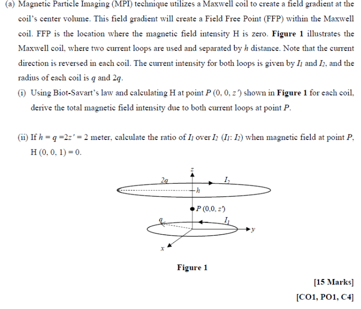 Solved (a) Magnetic Particle Imaging (MPI) technique | Chegg.com