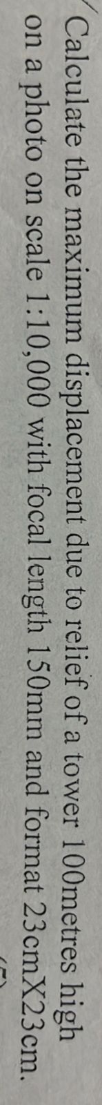 Solved Calculate the maximum displacement due to relief of a | Chegg.com