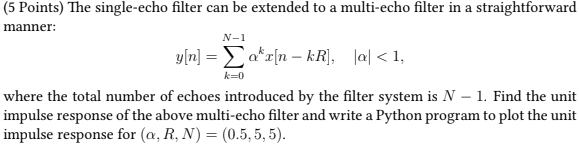 Exercise 1 (20 Points): The propagation of sound in | Chegg.com