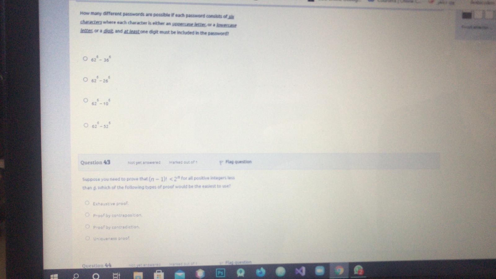 Solved How many different passwords are possible if each | Chegg.com