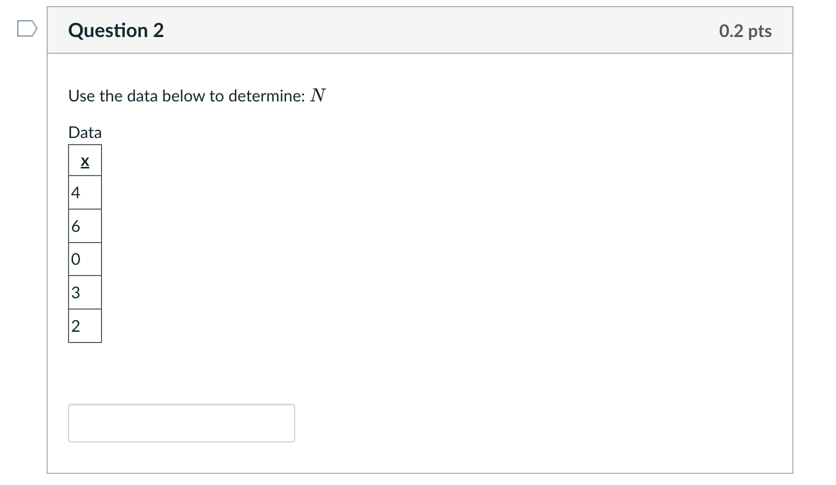 Solved Use the data below to determine: NUse the data below | Chegg.com