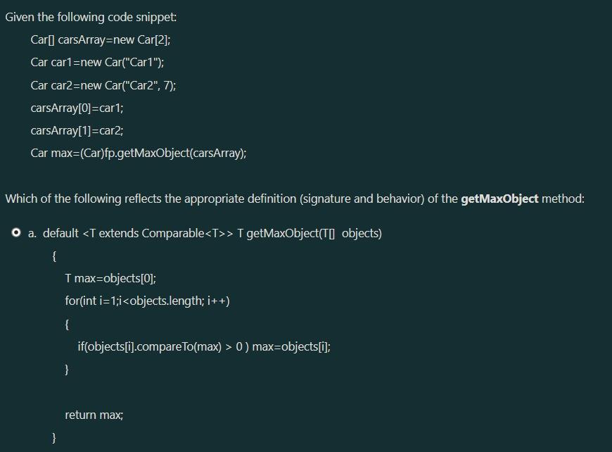 Solved java language check if the answer is correct or not | Chegg.com
