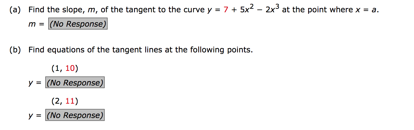 Solved Hi, I worked on these problems with finding the slope | Chegg.com