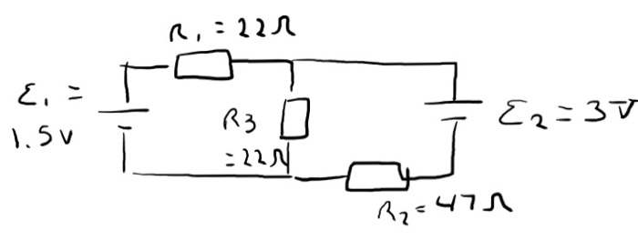 Solved Determine the current through each resistor R1, R2 | Chegg.com