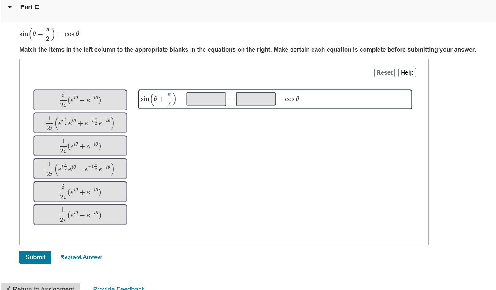 Solved Using the exponential representation of the sine and | Chegg.com