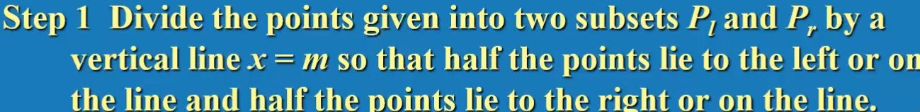 Make a closest pair algorithm using divide and | Chegg.com