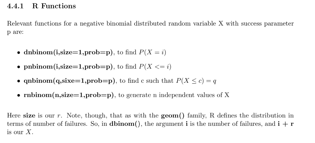 4.3.1 R Functions Relevant functions for a | Chegg.com