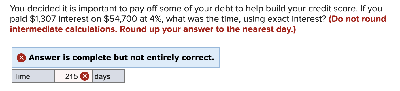 Solved You decided it is important to pay off some of your | Chegg.com