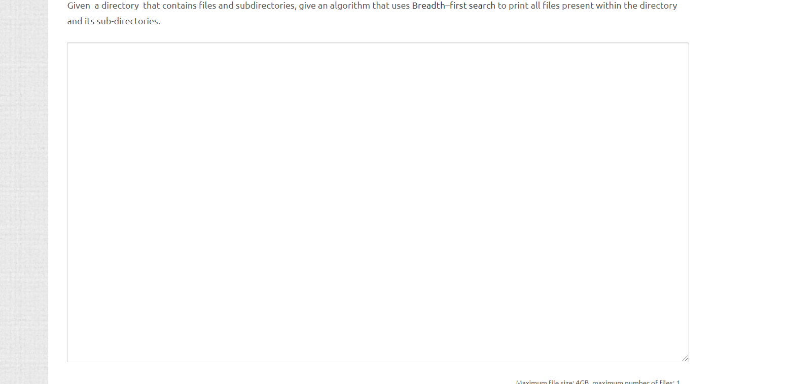 Solved Given a directory that contains files and | Chegg.com