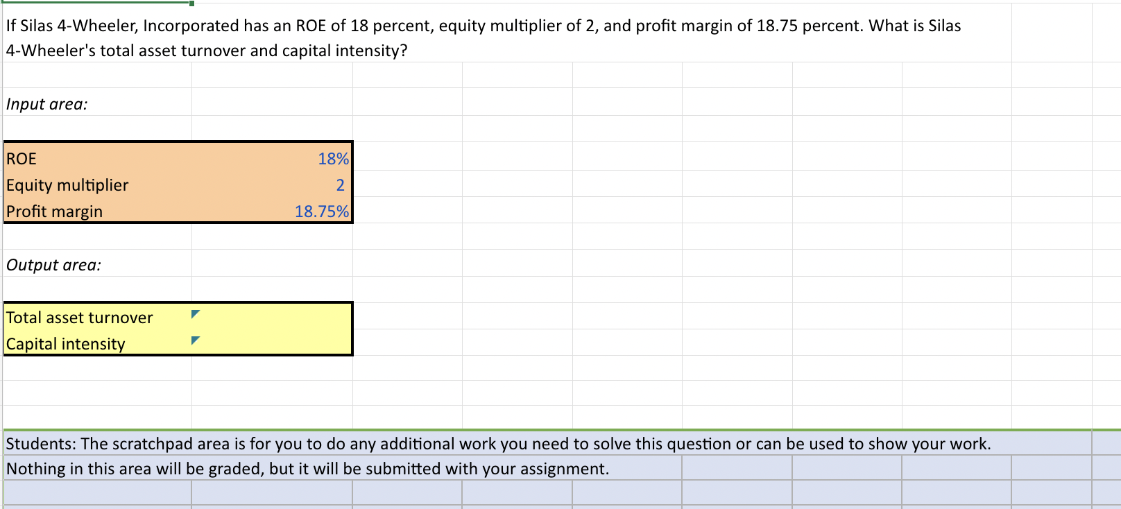 Solved Students: The scratchpad area is for you to do any | Chegg.com