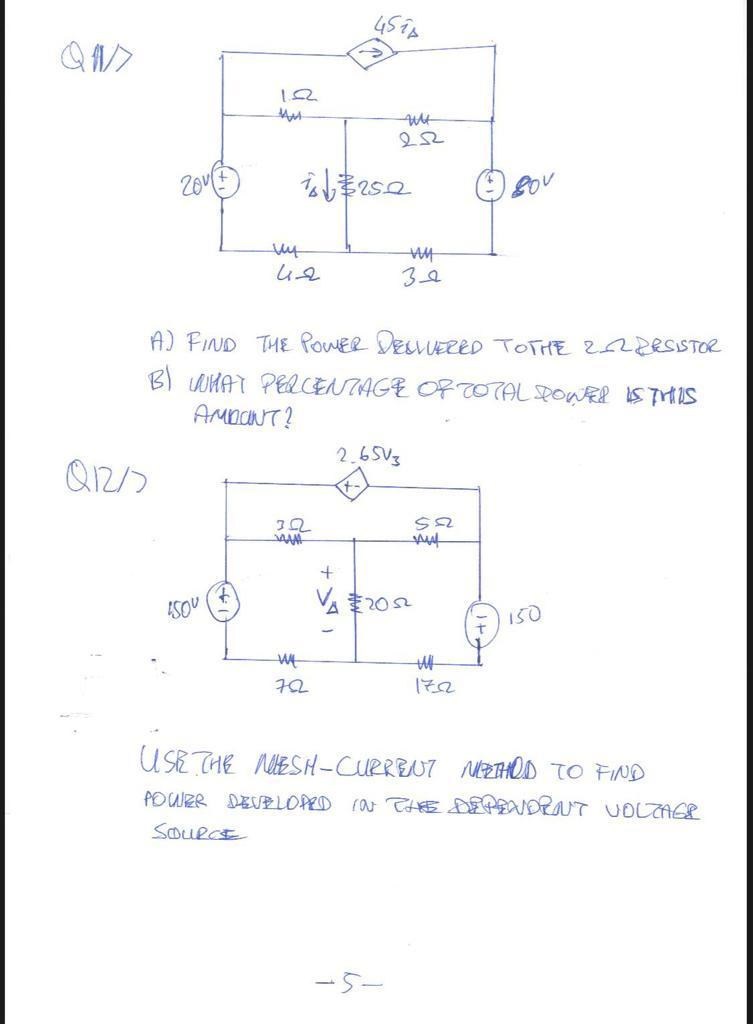Solved A) USR MESN CURRENT METhad for calcullatine DOURR | Chegg.com