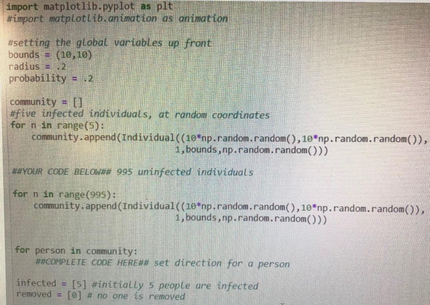 We can use object oriented programming to model the | Chegg.com